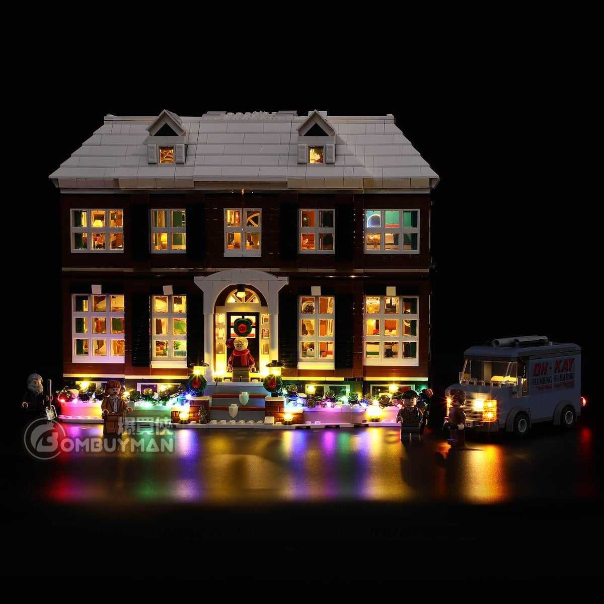 【爆買】Briksmax LEGO 21330 Home Alone 寶貝智多星 專用燈光組件 (不包含LEGO) - 爆買俠 BOMBUYMAN