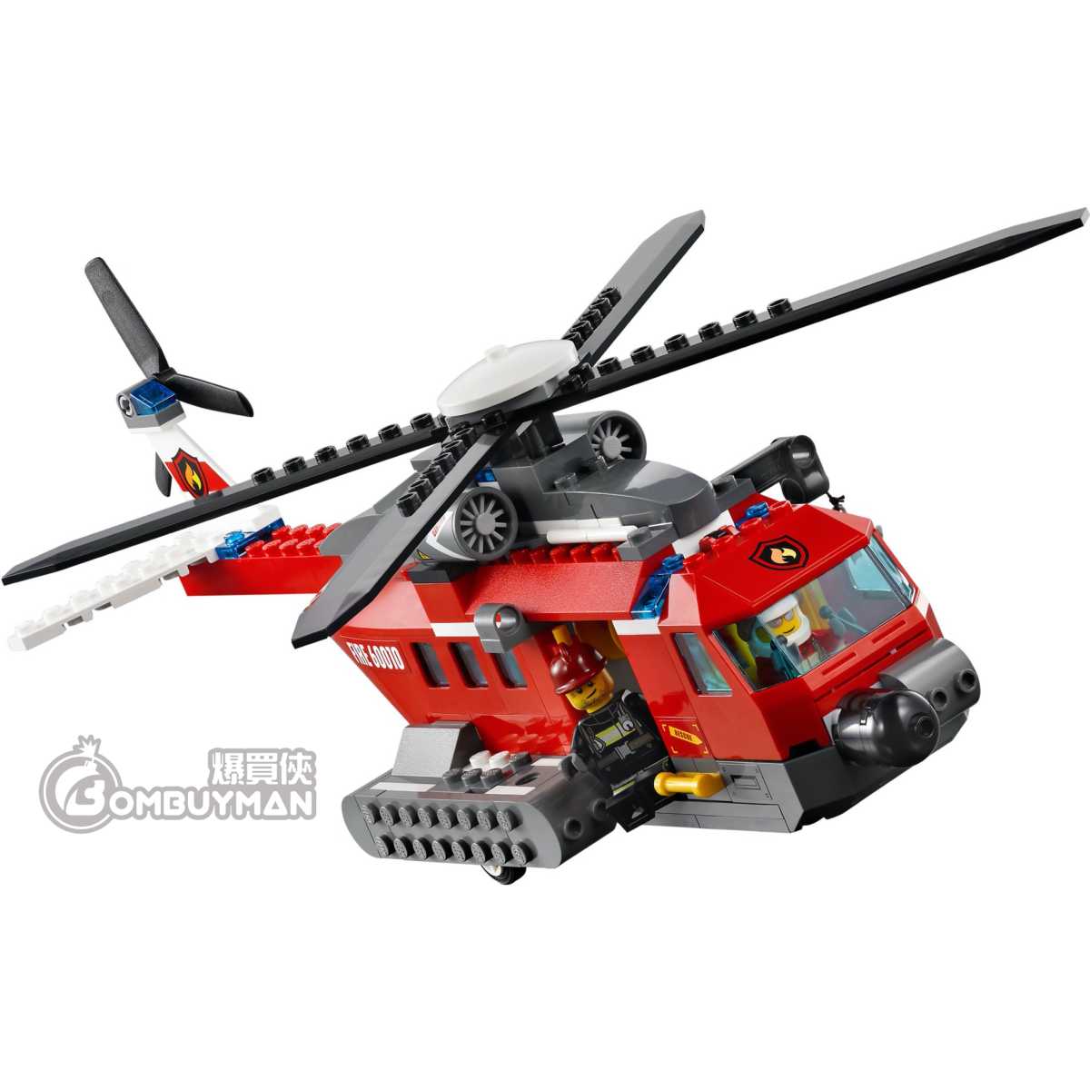 【爆買】LEGO 60010 Fire Helicopter 消防直升機 (City) - 爆買俠 BOMBUYMAN