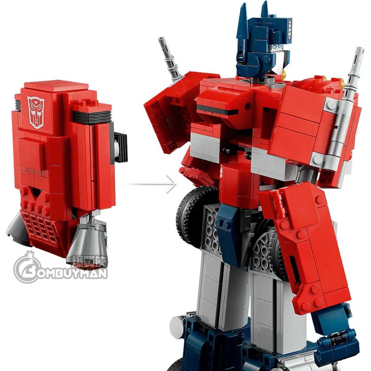 【爆買】LEGO 10302 Optimus Prime 柯柏文 (Icons，Transformers 變形金剛) - 爆買俠 BOMBUYMAN