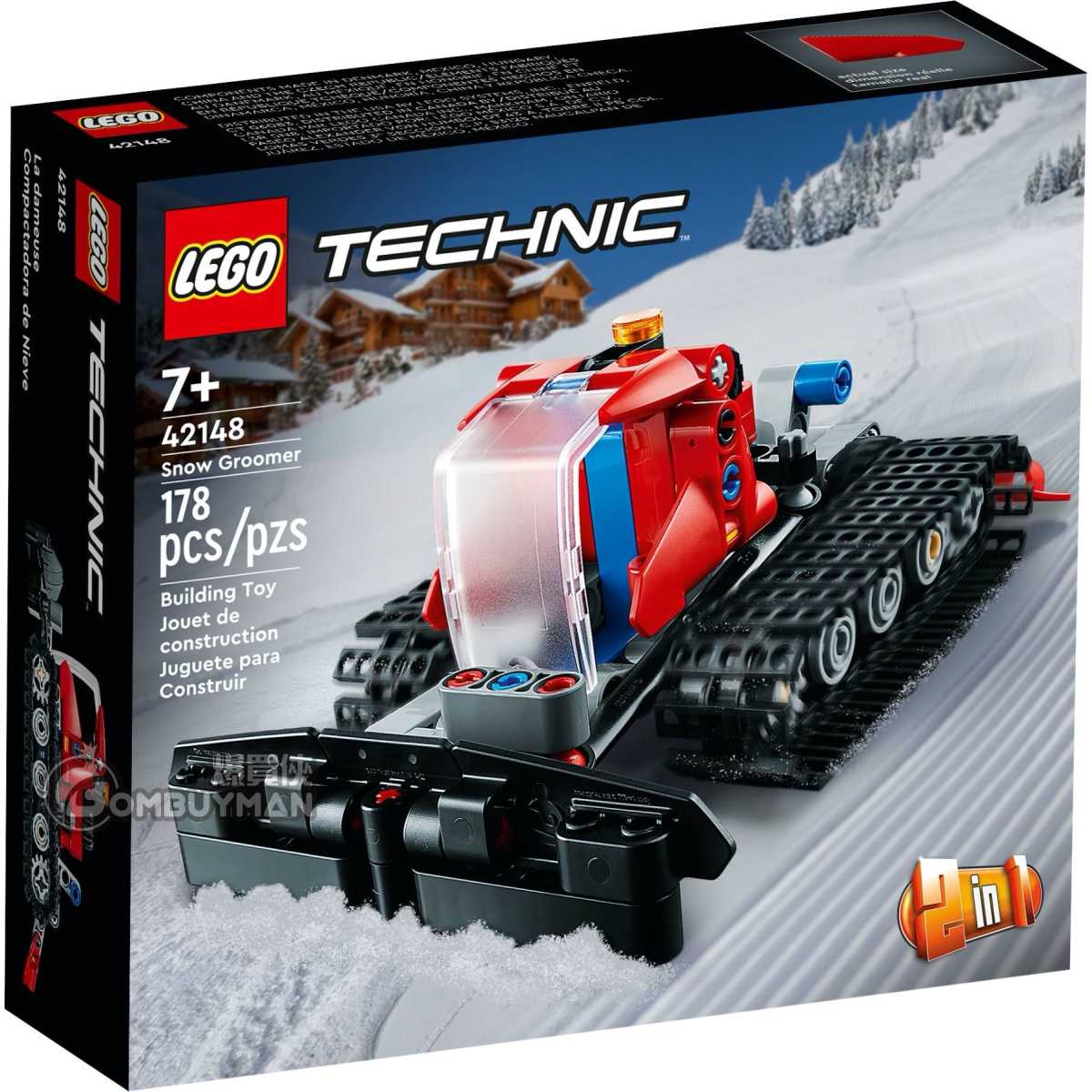 【爆買】LEGO 42148 Snow Groomer 冰雪清理裝甲車 (Technic) - 爆買俠 BOMBUYMAN