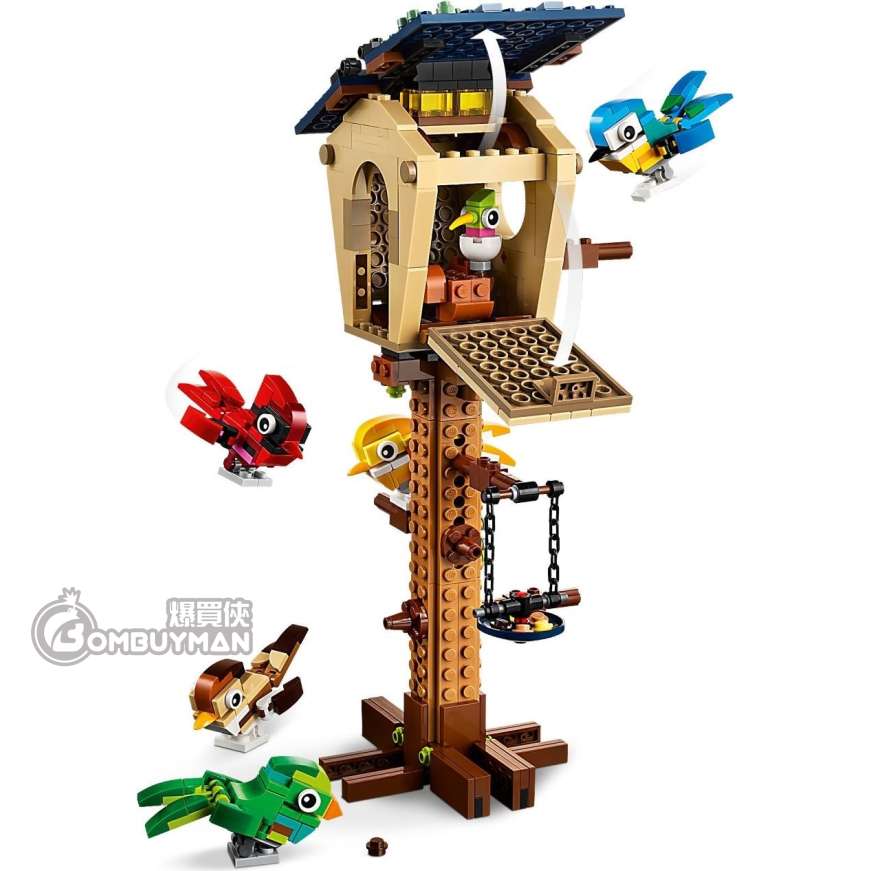 【爆買】LEGO 31143 Birdhouse 鳥屋 (Creator 3in1) - 爆買俠 BOMBUYMAN