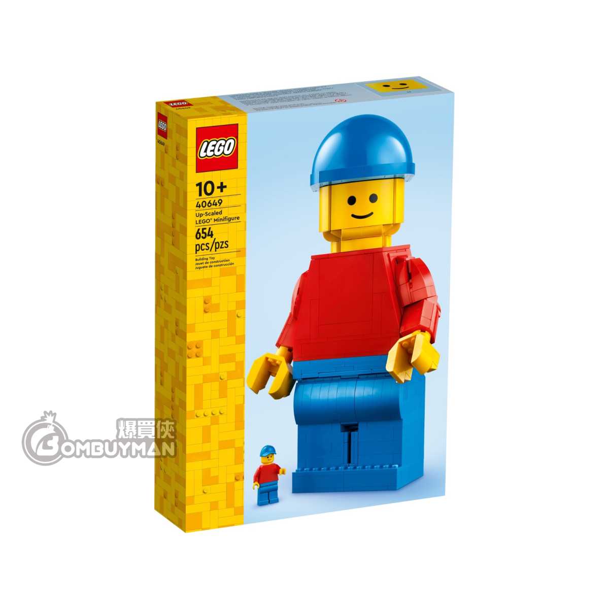 【爆買】LEGO 40649 Up-Scaled LEGO® Minifigure 放大版 LEGO 小人仔 (Minifigures ...