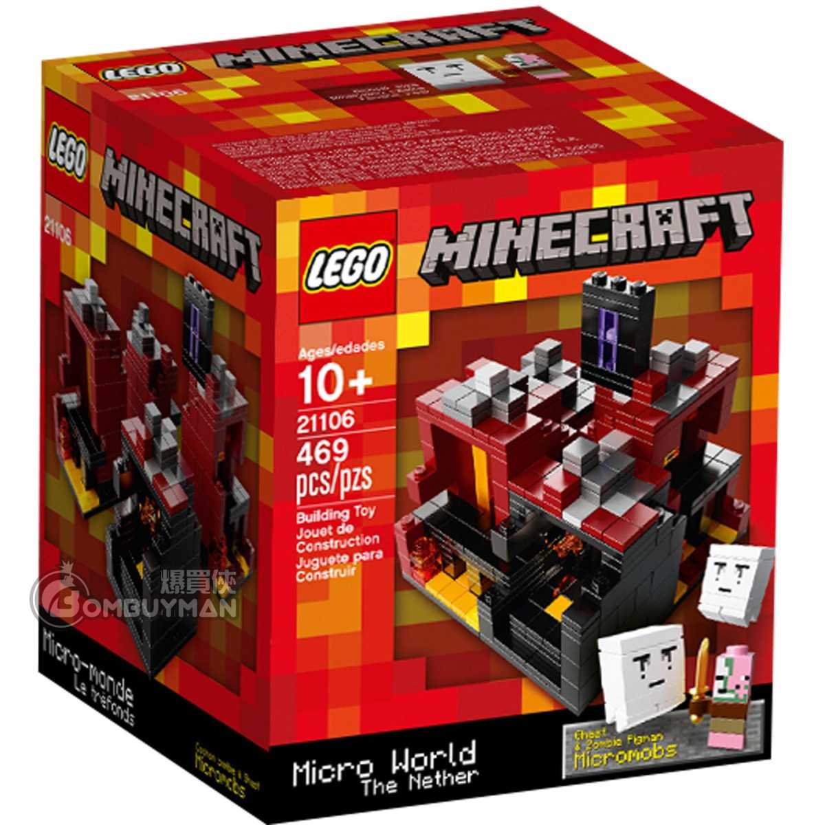 Buy LEGO 21106 Minecraft Micro World: The Nether (Minecraft™) - BOMBUYMAN