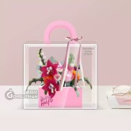 Preorder Light Your Bricks LEGO 10342 Pretty Pink Flower Bouquet ...