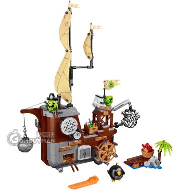 【爆買】LEGO 75825 Piggy Pirate Ship (Angry Birds™) - 爆買俠 BOMBUYMAN