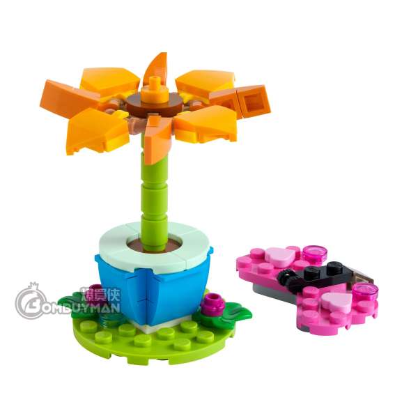 【爆買】LEGO 30417 Garden Flower and Butterfly Polybag 精緻小花和蝴蝶 (Friends ...