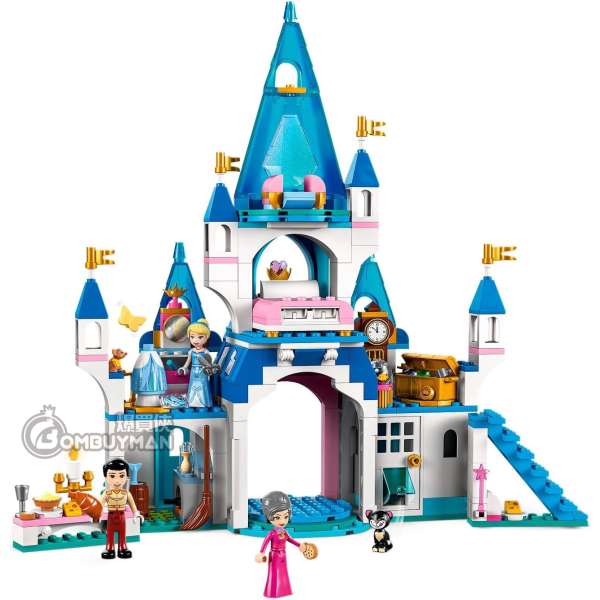 Buy LEGO 43206 Cinderella and Prince Charming's Castle (Disney Princess ...