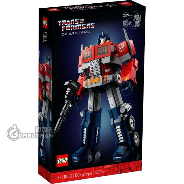 【爆買】LEGO 10302 Optimus Prime 柯柏文 (Icons，Transformers 變形金剛) - 爆買俠 BOMBUYMAN