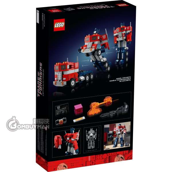 【爆買】LEGO 10302 Optimus Prime 柯柏文 (Icons，Transformers 變形金剛) - 爆買俠 BOMBUYMAN
