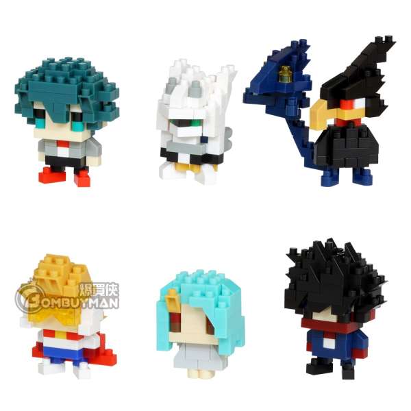 Buy nanoblock mininano NBMC_42 My Hero Academia vol.3 - Set of 6 ...