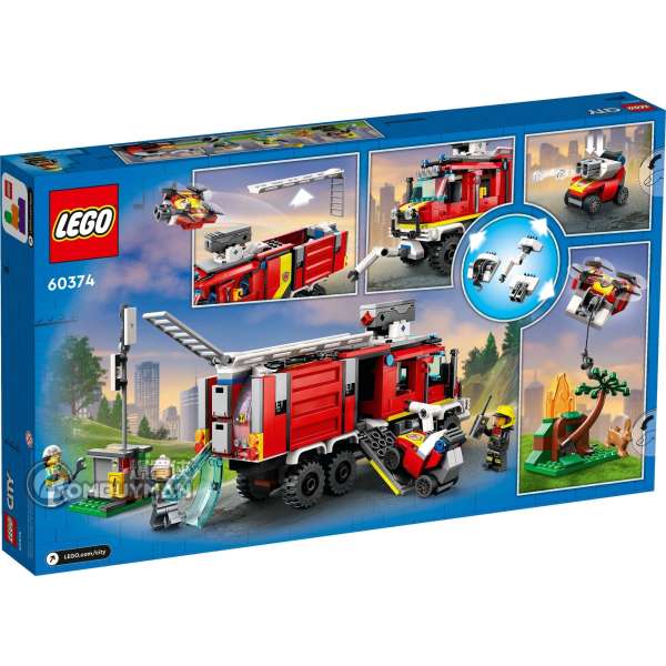 Buy LEGO 60374 Fire Command Truck (City) - BOMBUYMAN