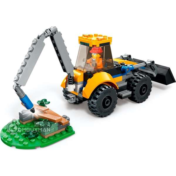 【爆買】LEGO 60385 Construction Digger 施工挖掘機 (City) - 爆買俠 BOMBUYMAN