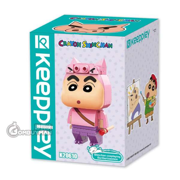 Buy Qman Keeppley QM-K20610 Shinchan Cos BURIBURI ZAEMON (Crayon Shin-chan) - BOMBUYMAN