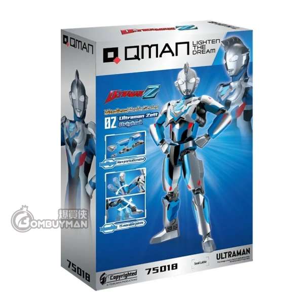 Preorder Qman Keeppley QM-75018 Ultraman Zett (Ultraman) - BOMBUYMAN