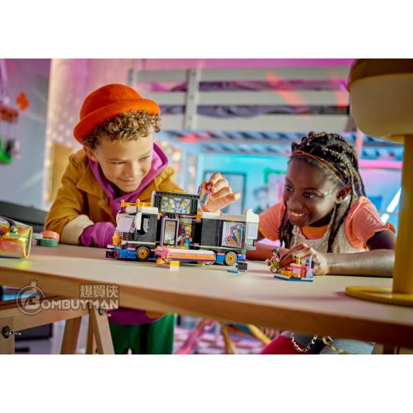 Buy LEGO 42619 Pop Star Music Tour Bus (Friends) - BOMBUYMAN