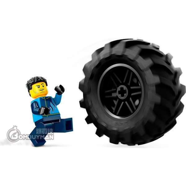 【爆買】LEGO 60402 Blue Monster Truck 藍色怪獸卡車 (City) - 爆買俠 BOMBUYMAN
