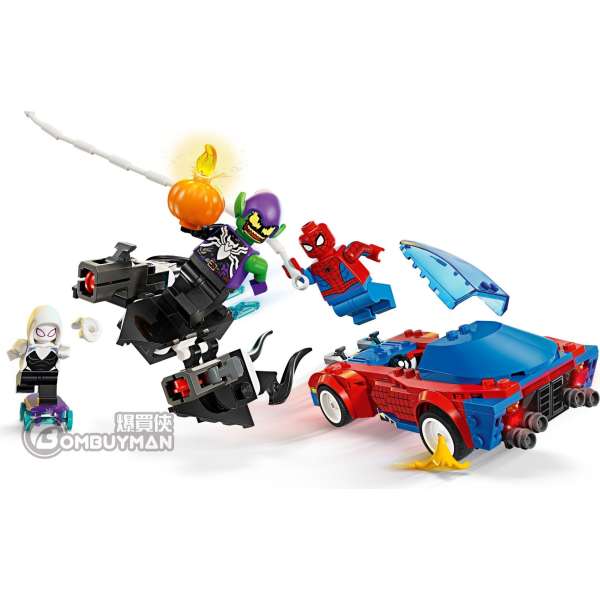Buy LEGO 76279 Spider-Man Race Car & Venom Green Goblin (Marvel ...