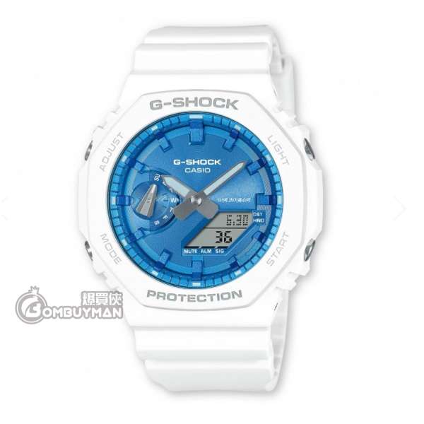 Buy CASIO G-Shock #GA-2100WS-7A - BOMBUYMAN