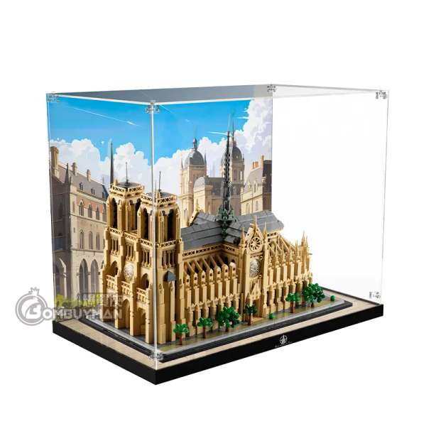 Preorder Light Your Bricks LEGO 21061 Notre-Dame de Paris Acrylic ...