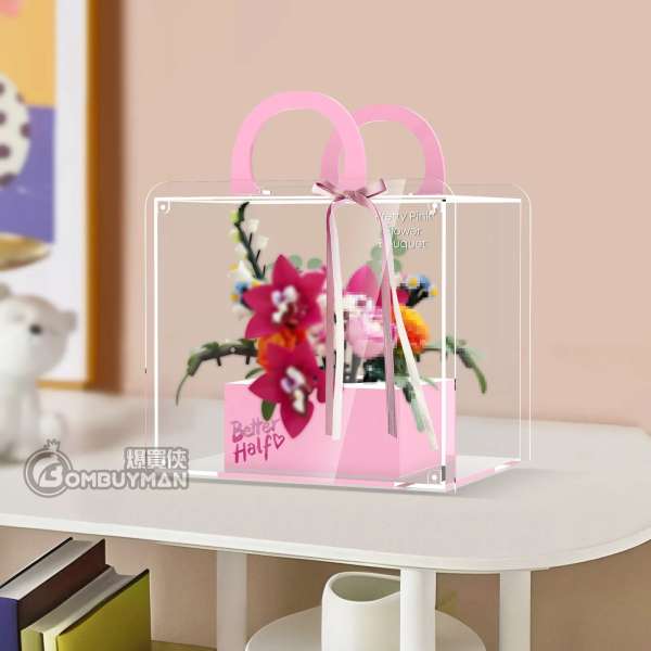 Preorder Light Your Bricks LEGO 10342 Pretty Pink Flower Bouquet ...