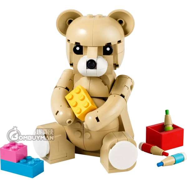 【爆買】LEGO 40763 Children's Day Teddy Bear 兒童節泰迪熊 (Creator) - 爆買俠 BOMBUYMAN