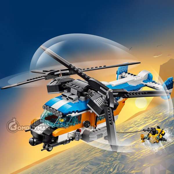 【爆買】LEGO 31096 Twin-Rotor Helicopter 雙旋翼直升機 (Creator 3in1) - 爆買俠 BOMBUYMAN