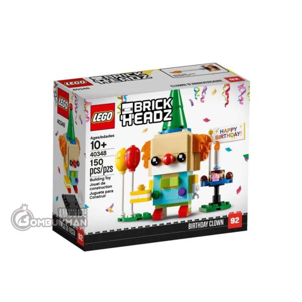 Buy LEGO 40348 Birthday Clown(BrickHeadz) - BOMBUYMAN