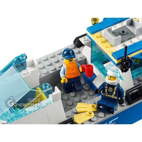 【爆買】LEGO 60277 Police Patrol Boat 警察巡邏艇 (City) - 爆買俠 BOMBUYMAN
