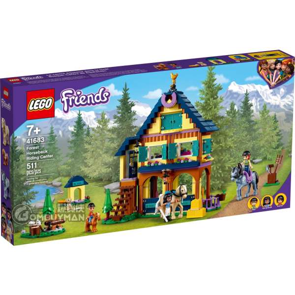 【爆買】LEGO 41683 Forest Horseback Riding Center 森林騎馬中心 (Friends) - 爆買俠 ...