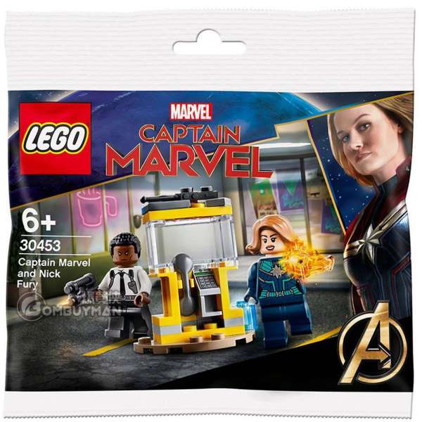 Buy LEGO 30453 Captain Marvel and Nick Fury Polybag (Avengers, Marvel ...